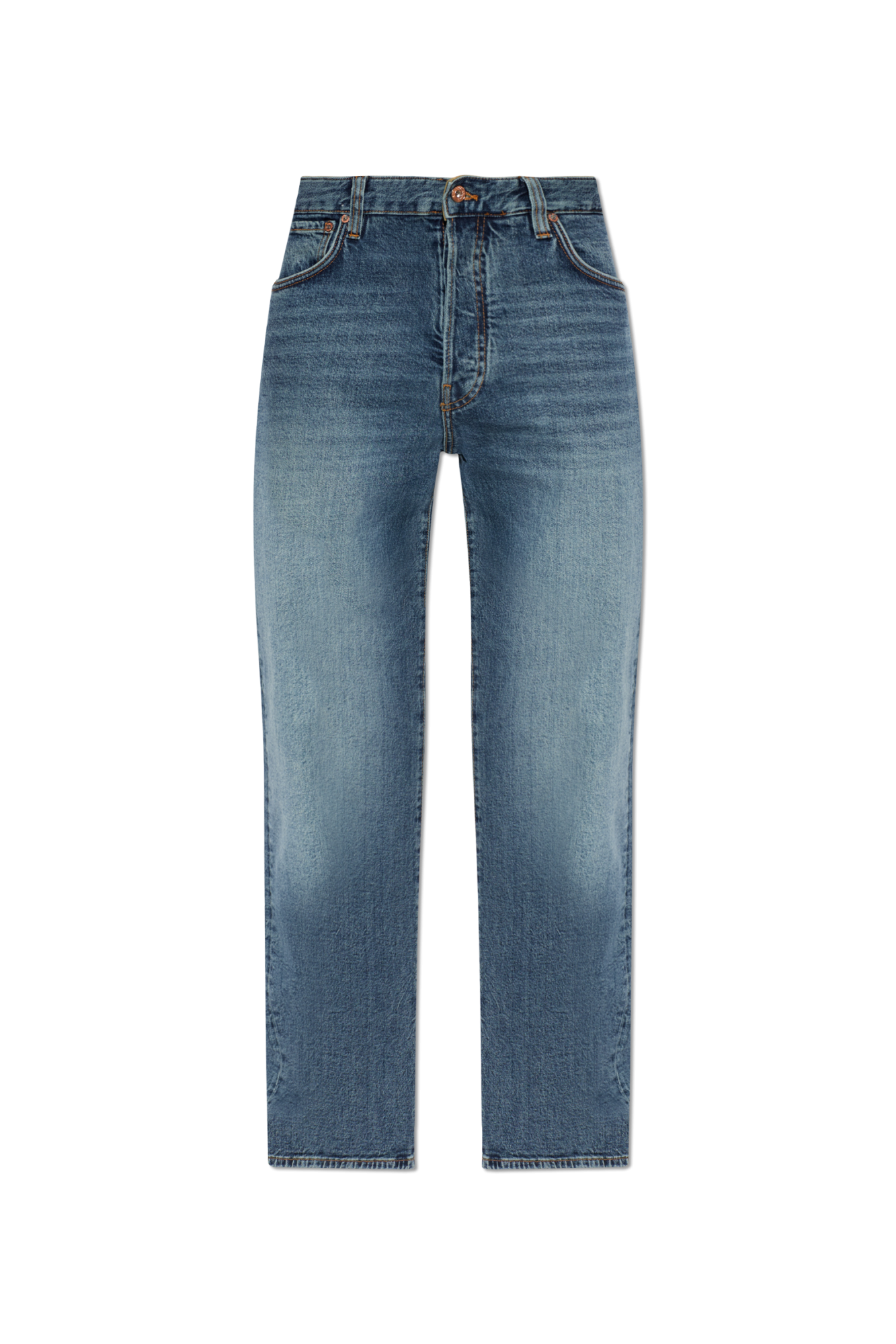 EMPORIO ARMANI Emporio Armani Straight-Leg Jeans with Washed Effect